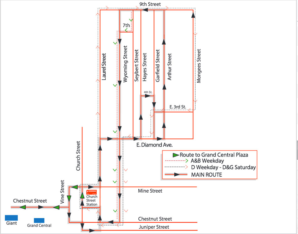 Route 50 - Northeast Diamond